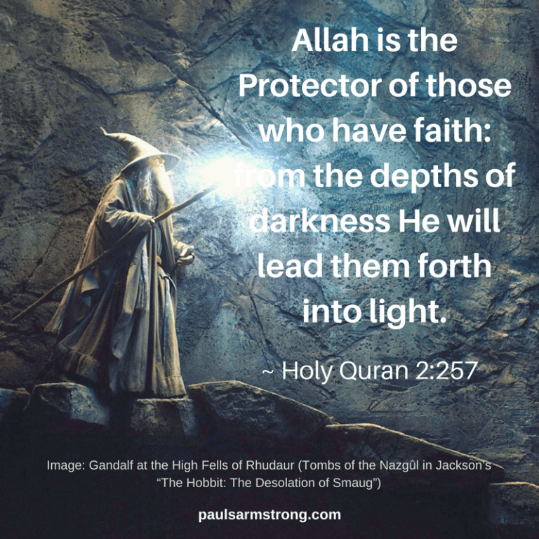 Allah is the Protector of those who have faith – Paul Salahuddin Armstrong