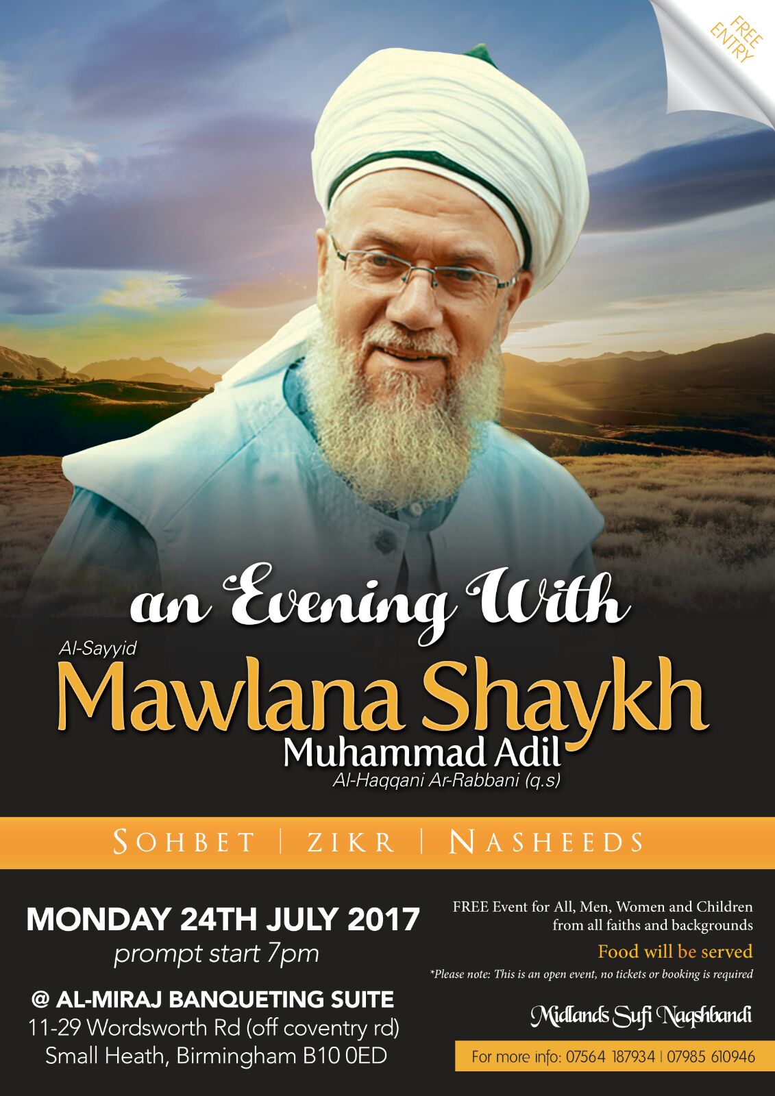 An Evening with Mawlana Shaykh Muhammad Adil – Paul Salahuddin Armstrong