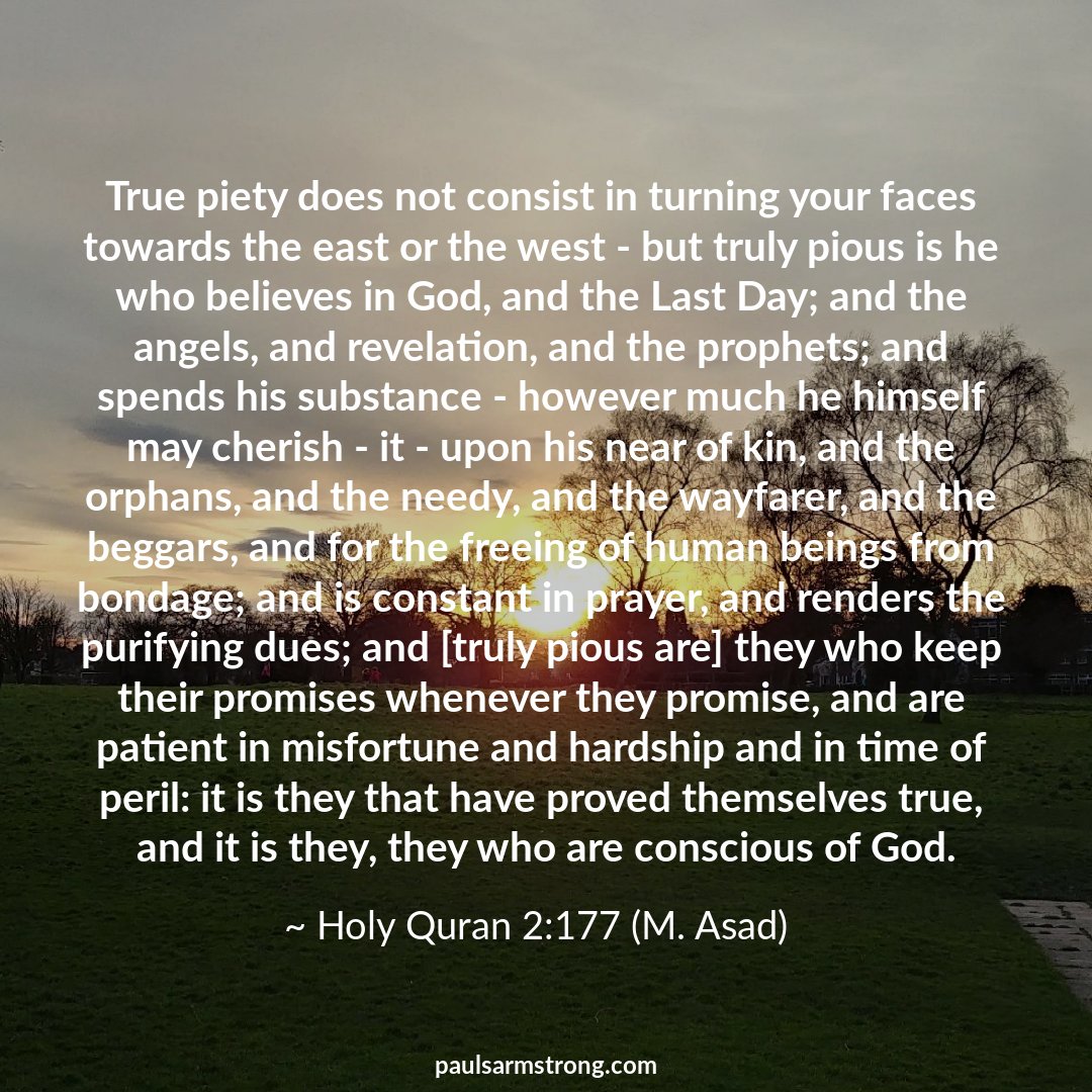 True Piety – Paul Salahuddin Armstrong