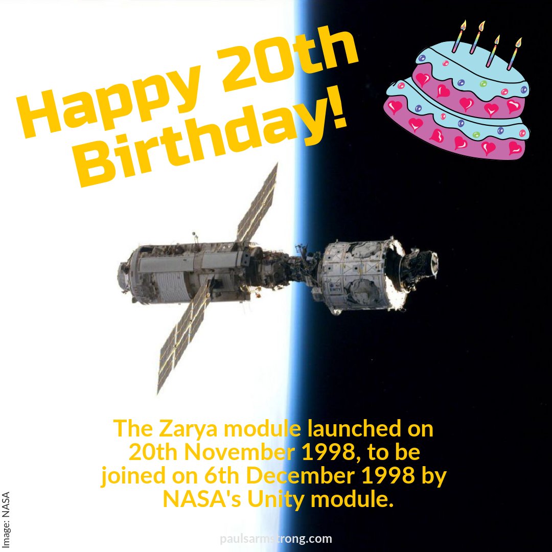Happy 20th Birthday to the ISS! – Paul Salahuddin Armstrong