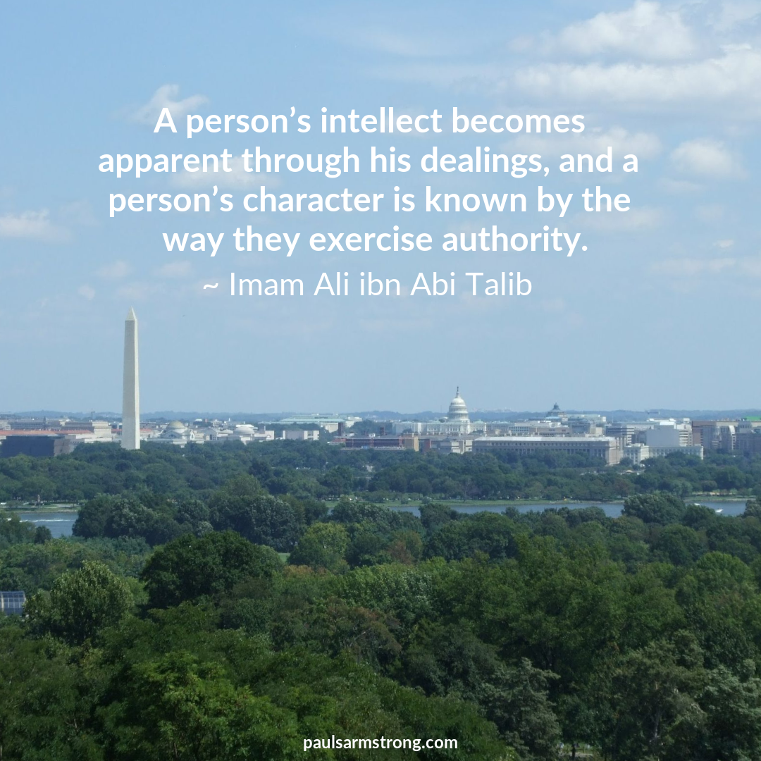 Intellect and Character – Paul Salahuddin Armstrong
