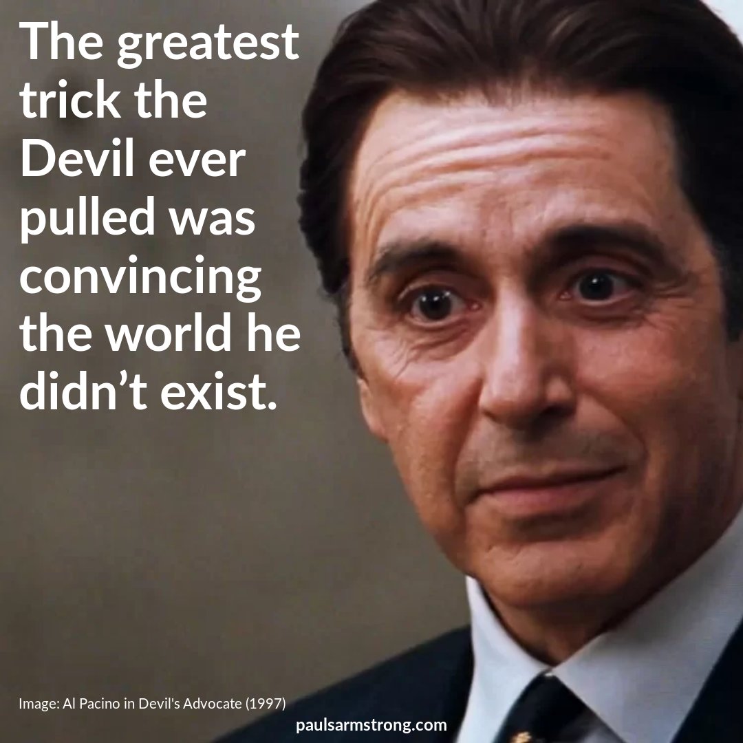 Devil’s Greatest Trick – Paul Salahuddin Armstrong