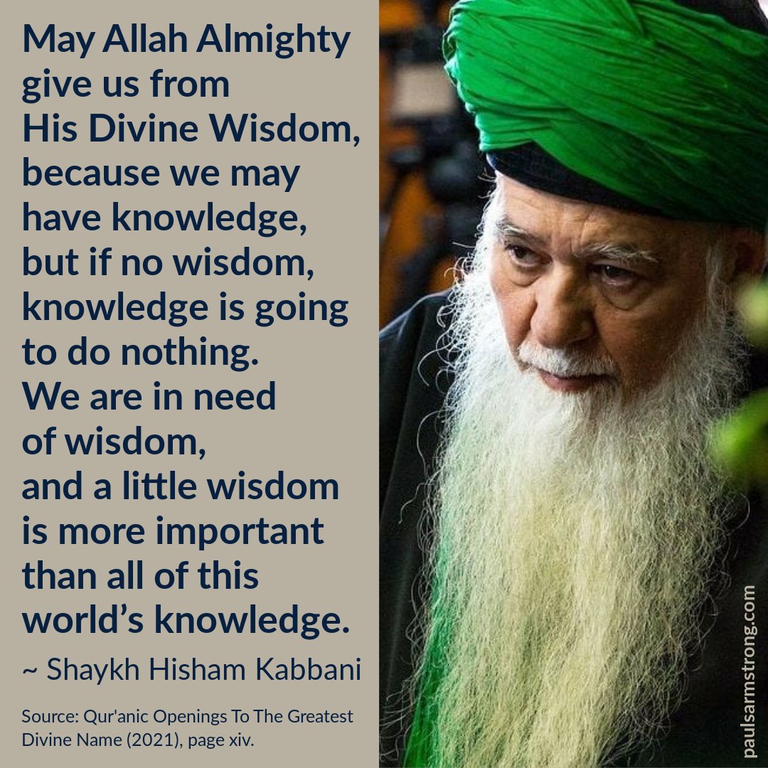 A Little Wisdom – Paul Salahuddin Armstrong